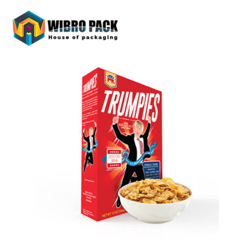 Custom Cereal Boxes - Wholesale Cereal Packaging - Wibropack